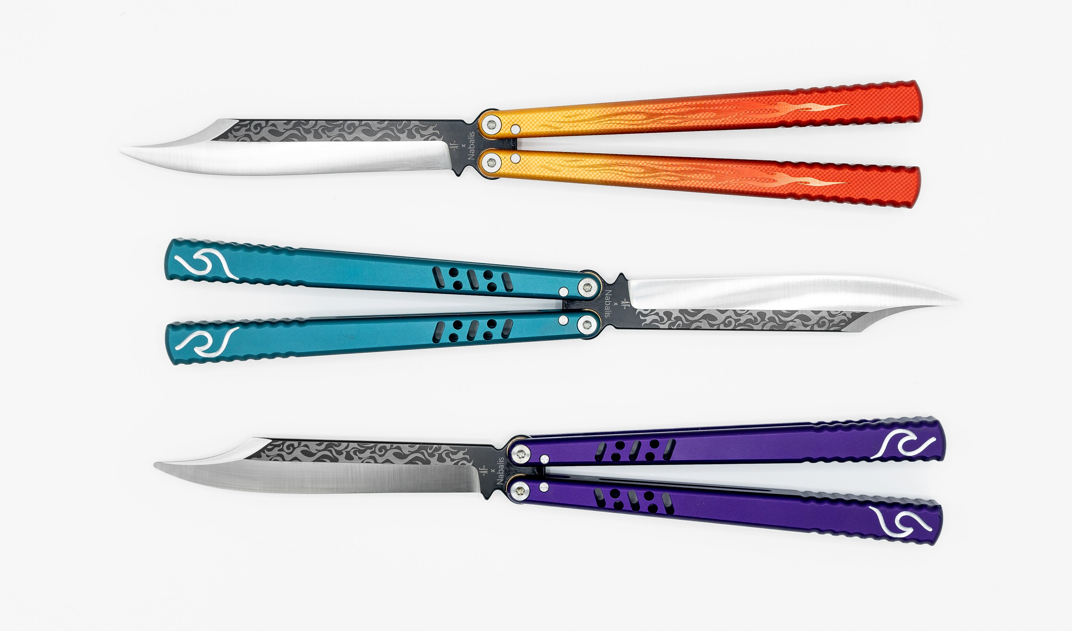 The Wave Balisong ArtSea Flips – Artsea Flips Balisong