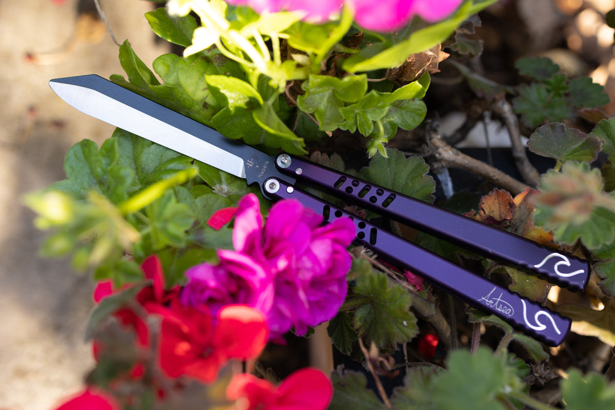 The Wave Balisong ArtSea Flips – Artsea Flips Balisong
